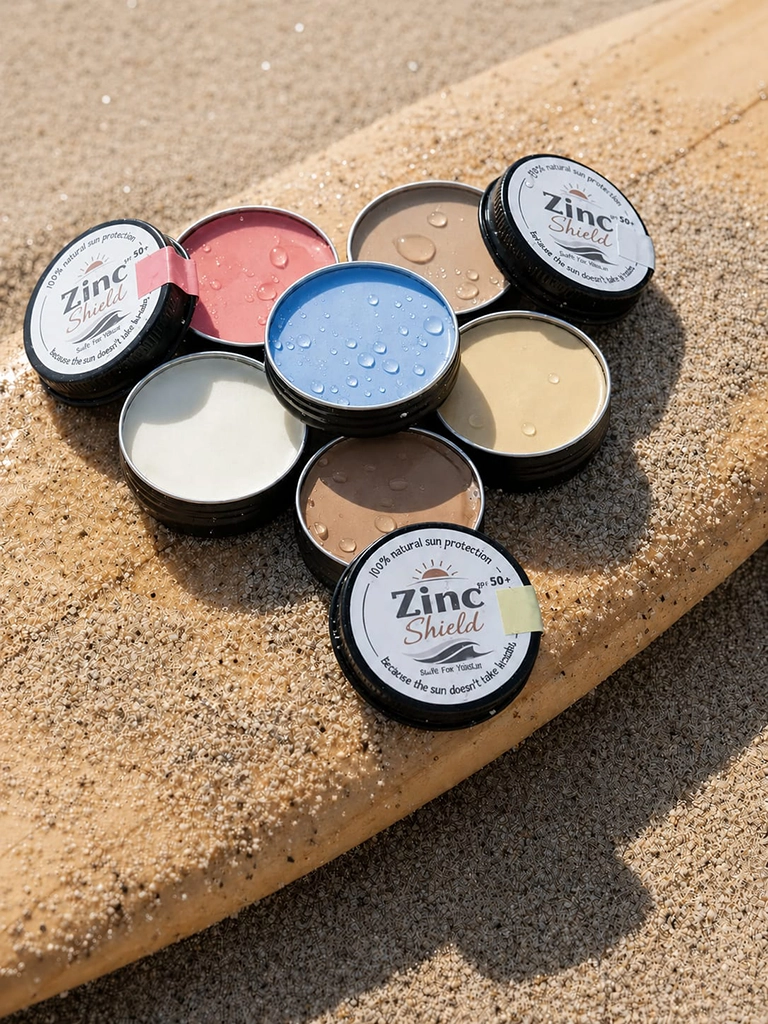 ZincShield SPF 50+ Mineral Sunscreen Tin - Zinc Shield